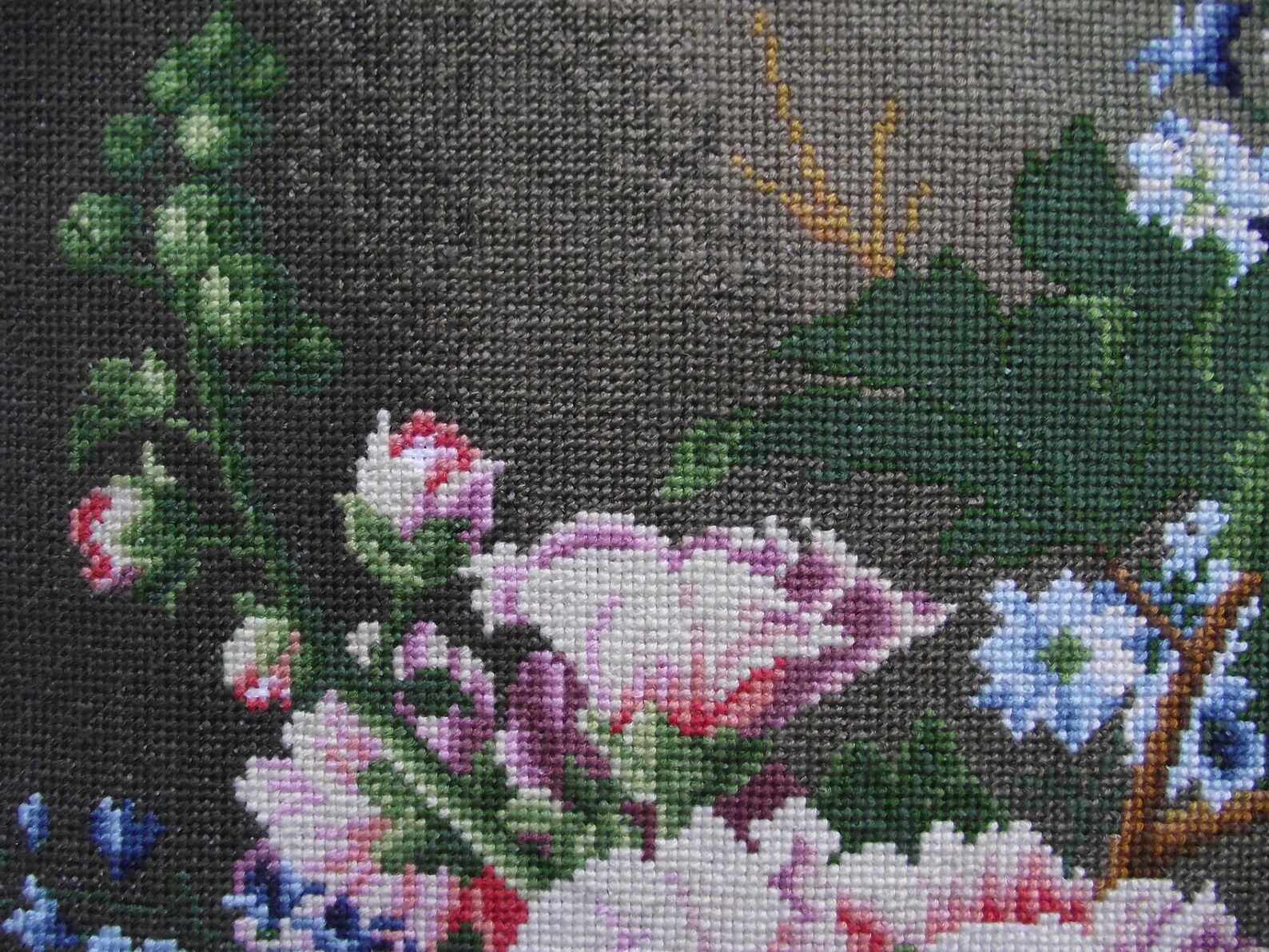 Finished Completed Cross Stitch Incredibly Beautiful Handmade - Etsy
