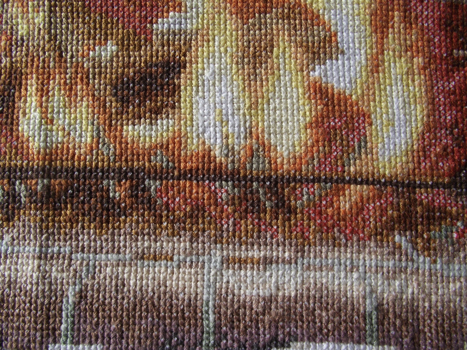 New Finished Completed Cross Stitch Embroidery Gift - Etsy