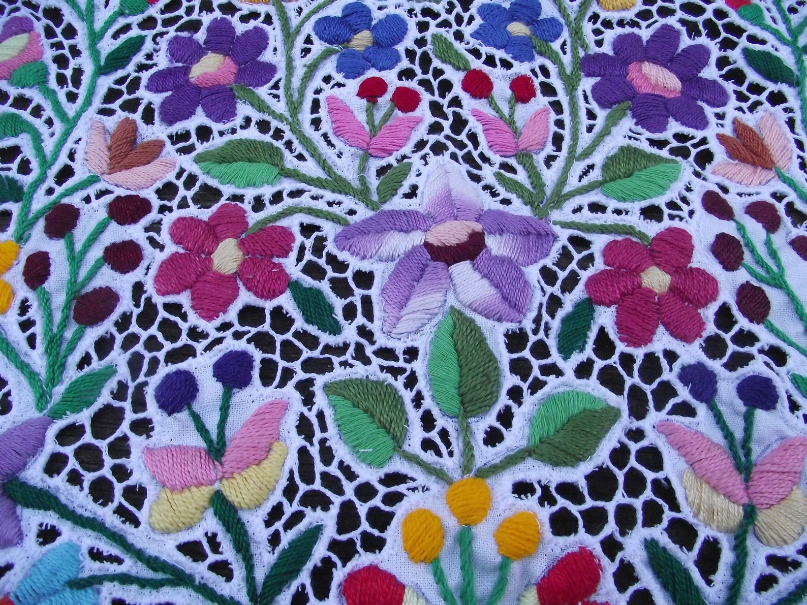 Traditional Hungarian Matyo Apron Skirting Pinafore Hand - Etsy