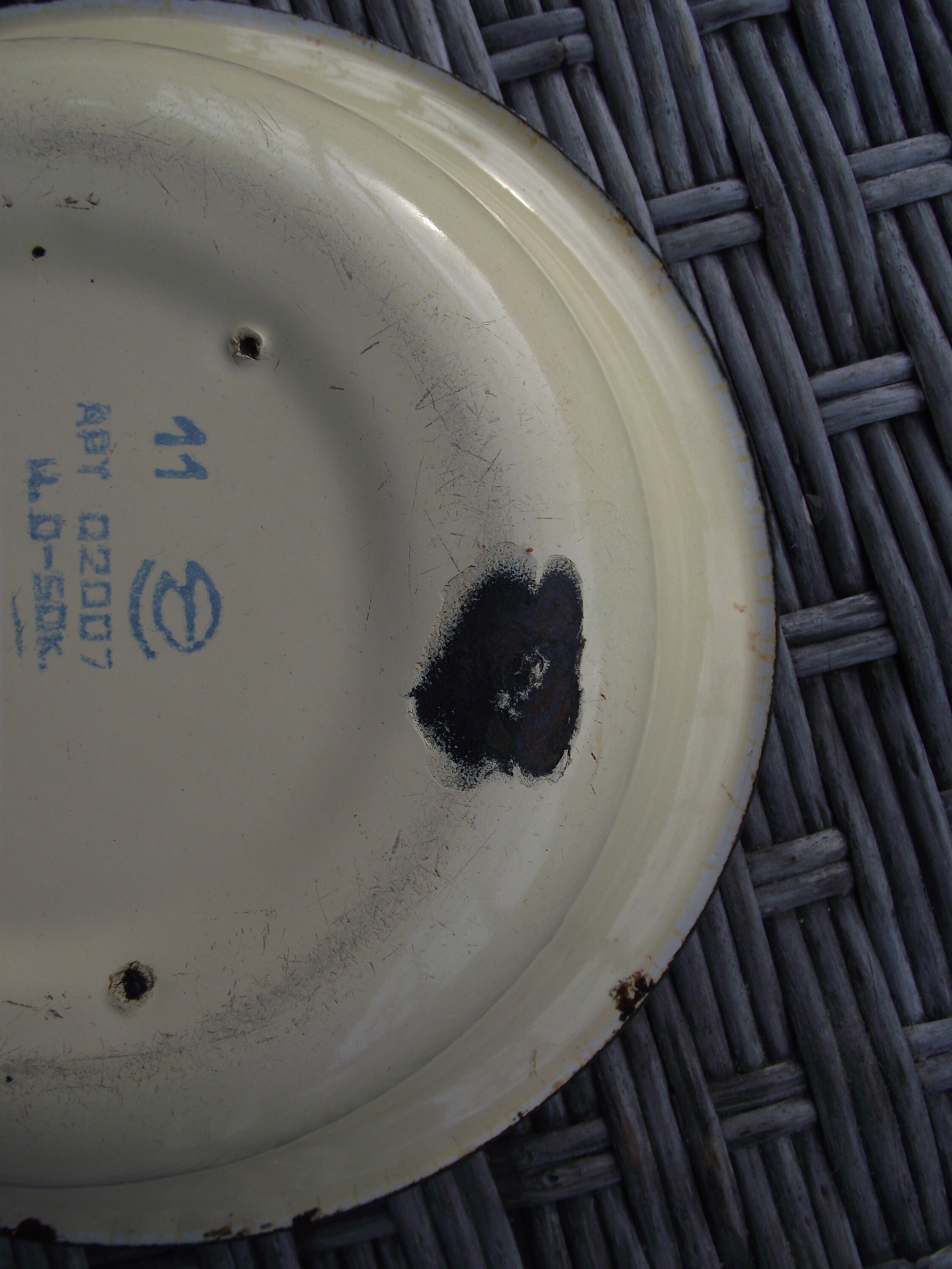 Romanian Ukrainian Rustic Vintage Enamel Bowl Enamel Plate | Etsy