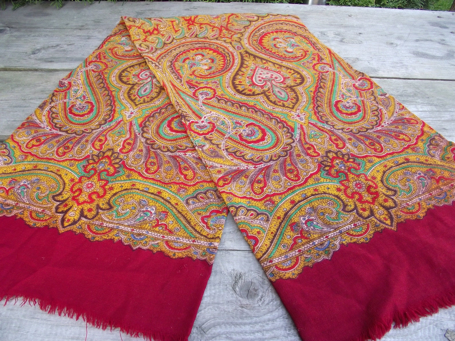 Beautiful Mans Neck Scarf Vintage Soviet Floral Ukrainian - Etsy