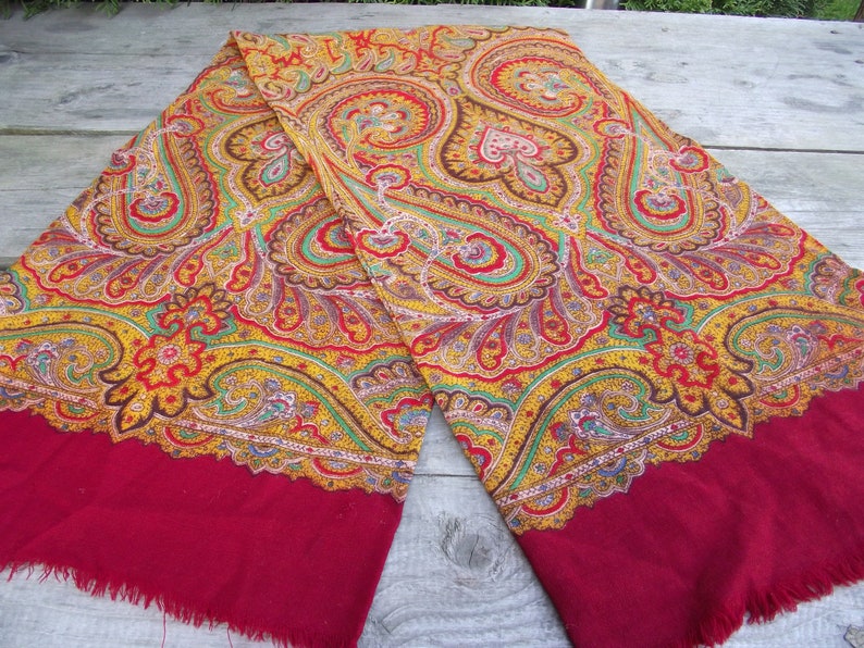 Beautiful Mans Neck Scarf Vintage Soviet Floral Ukrainian - Etsy