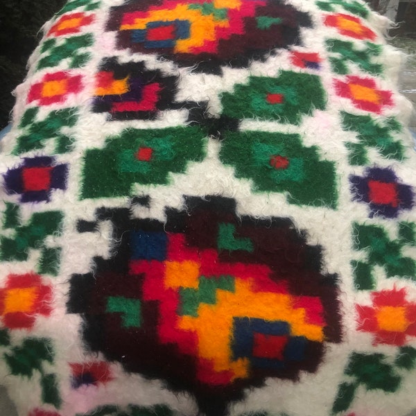 Ukrainian Hutsul Blanket - Etsy Ukrainian Hutsul Blanket - Etsy