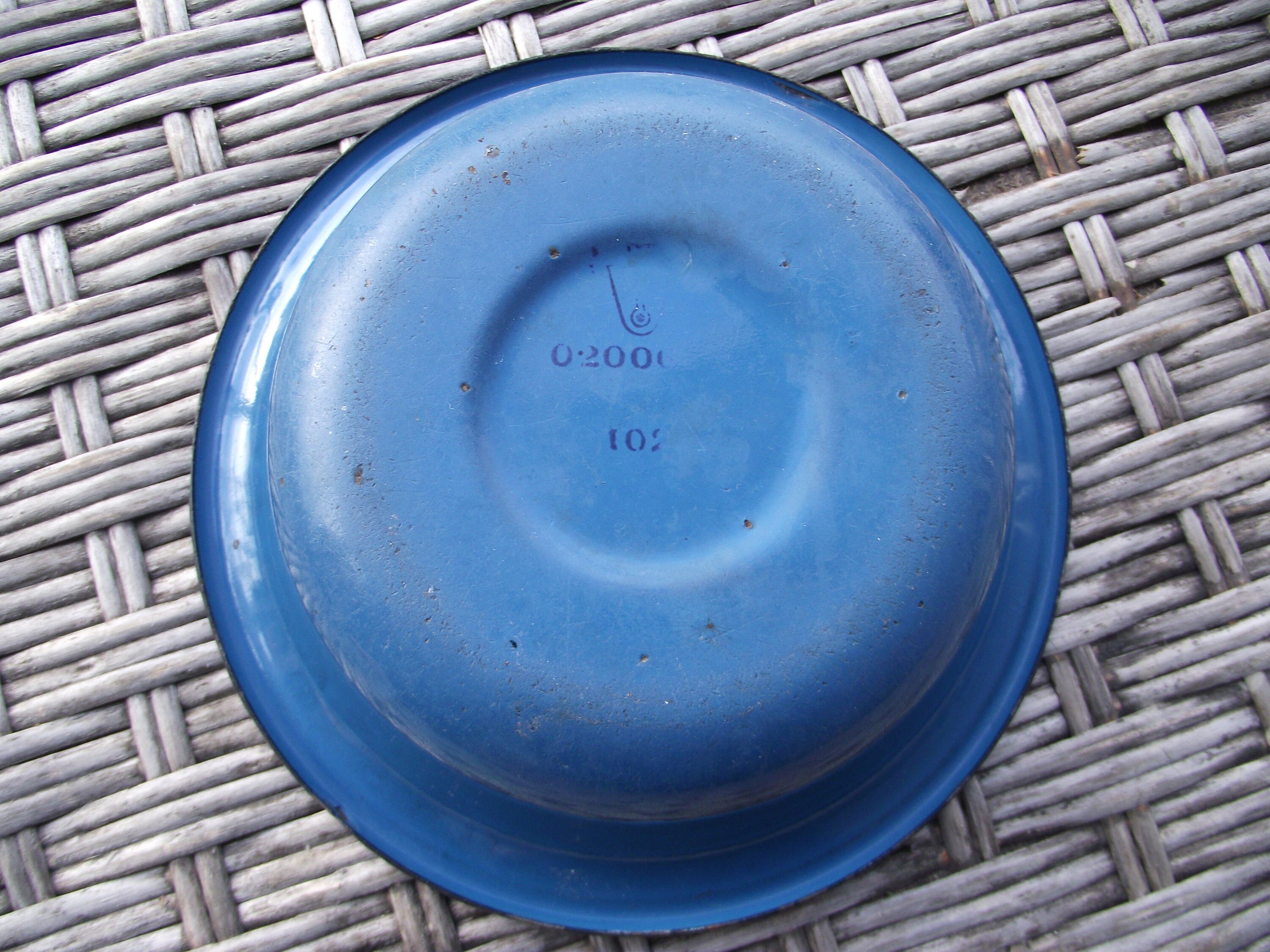 Romanian Ukrainian Rustic Vintage Enamel Bowl Enamel Plate - Etsy