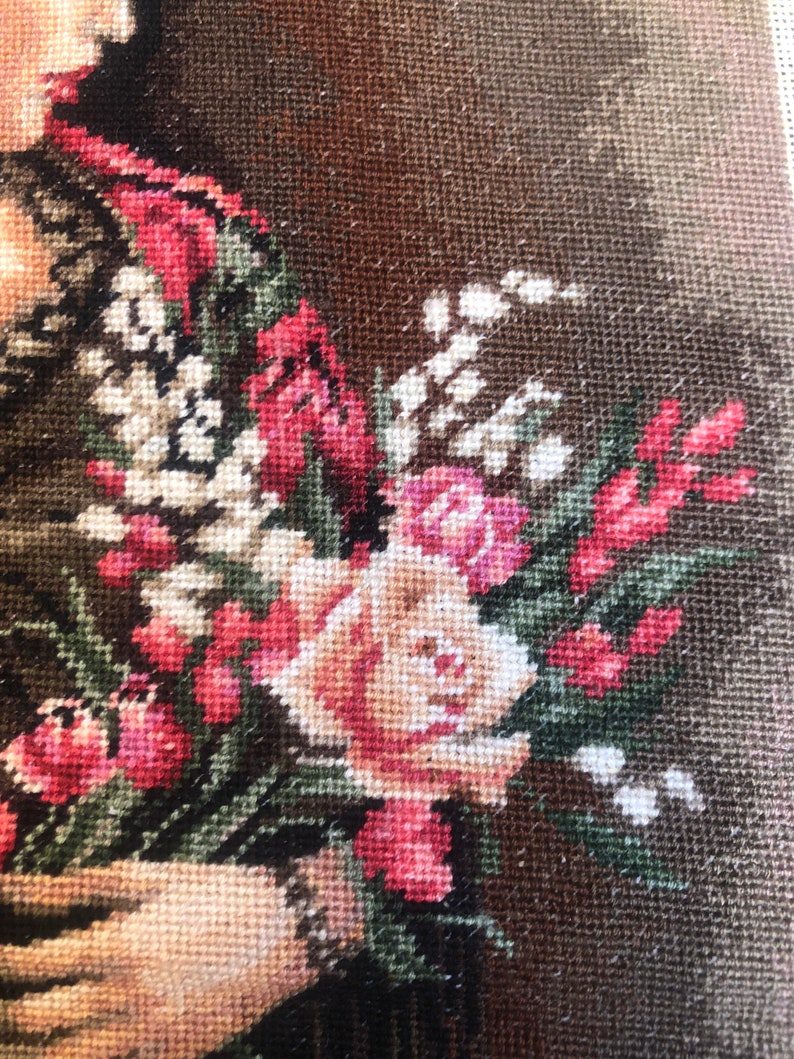 New Finished Completed Cross Stitch Embroidery Gift - Etsy