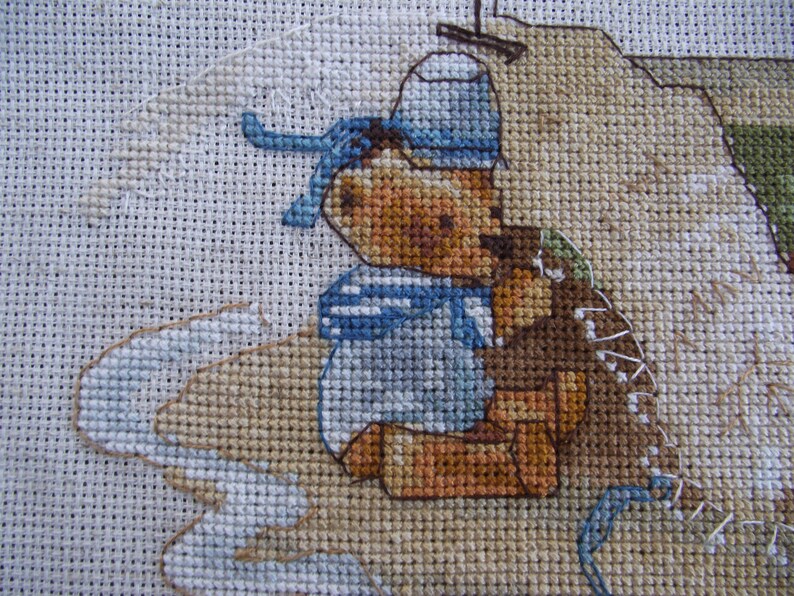 New Finished Completed Cross Stitch Embroidery Gift - Etsy