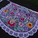 Traditional Hungarian Matyo Apron Skirting Pinafore Hand Embroidered ...