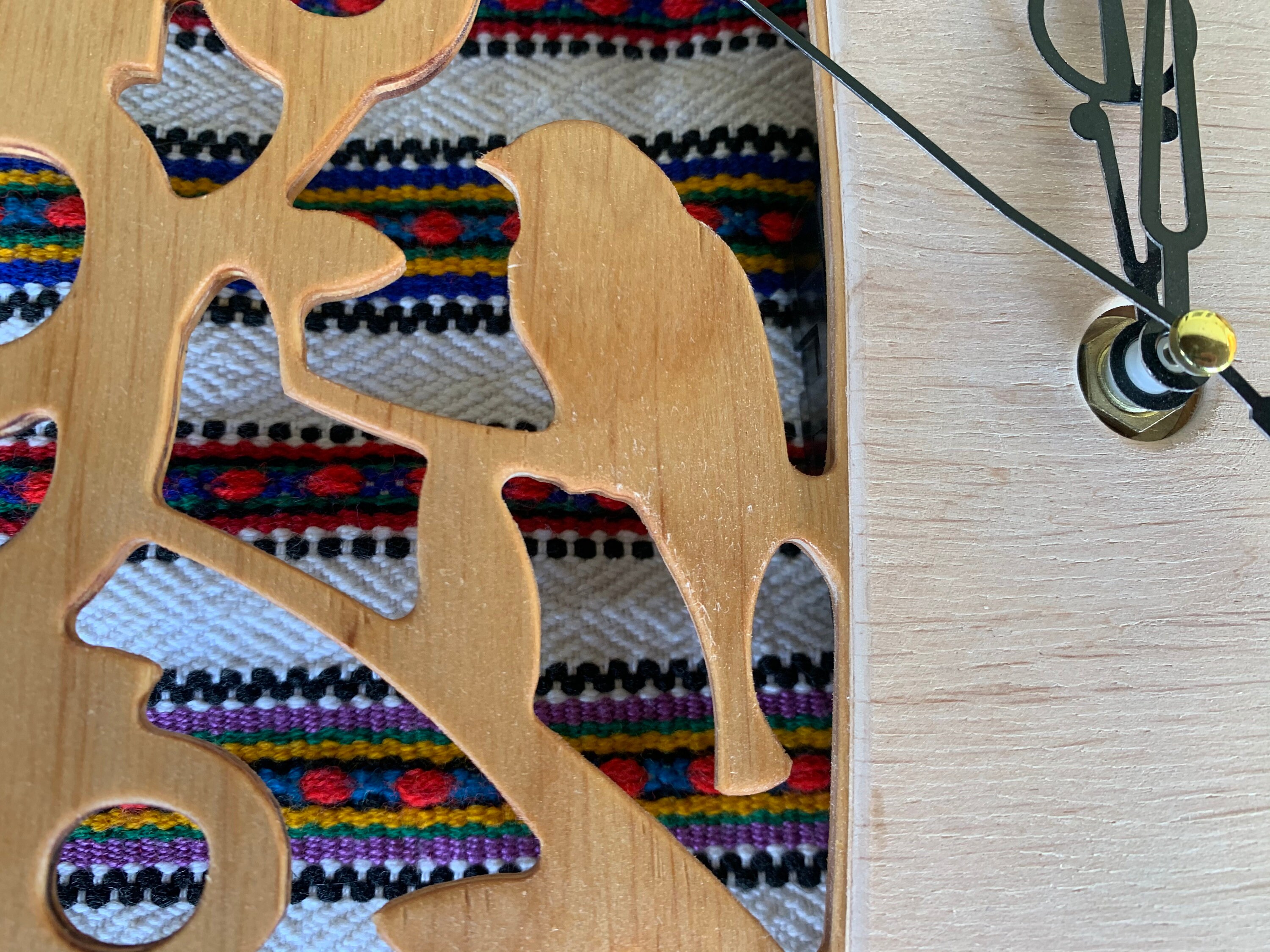 Wooden Original Wall Clock Modern Clocks Laser Cut Home Decor | Etsy