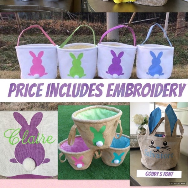 Monogram Easter Basket - Etsy