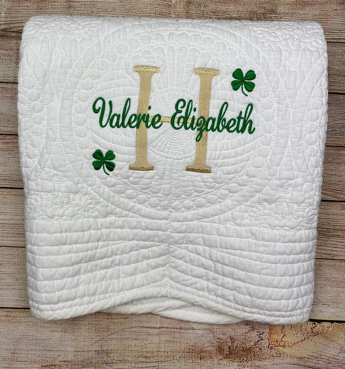Irish Baptism Christening Baby Blanket Baptism Gift for - Etsy