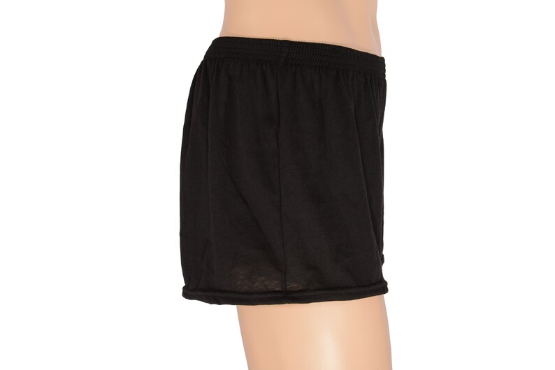 Mens Black Light Cotton Square Cut Shorts Australian Made | Etsy