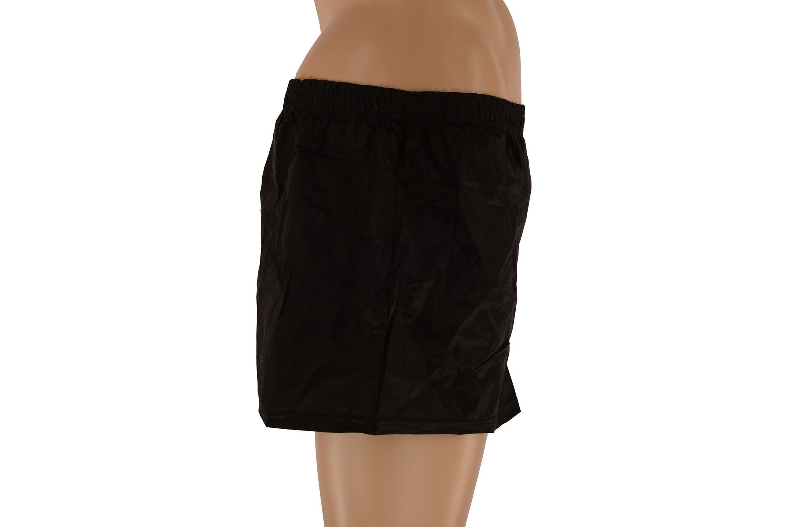 Mens Black Ripstop Nylon Square Cut Shorts Australian Made | Etsy