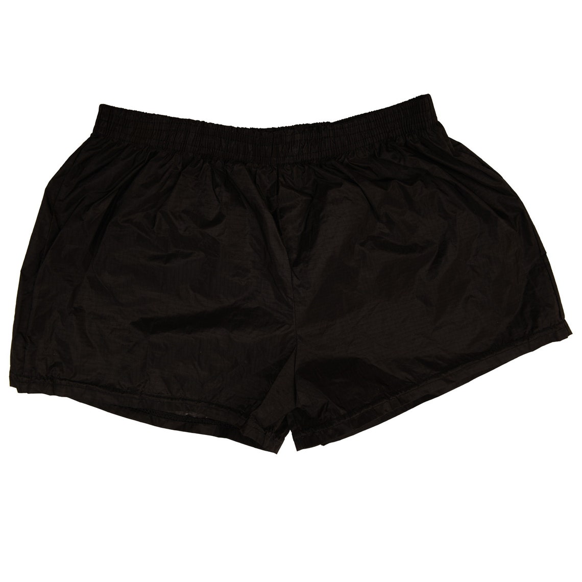 Mens Black Ripstop Nylon Square Cut Shorts Australian Made | Etsy