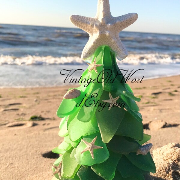Sea Glass Christmas Tree - Etsy