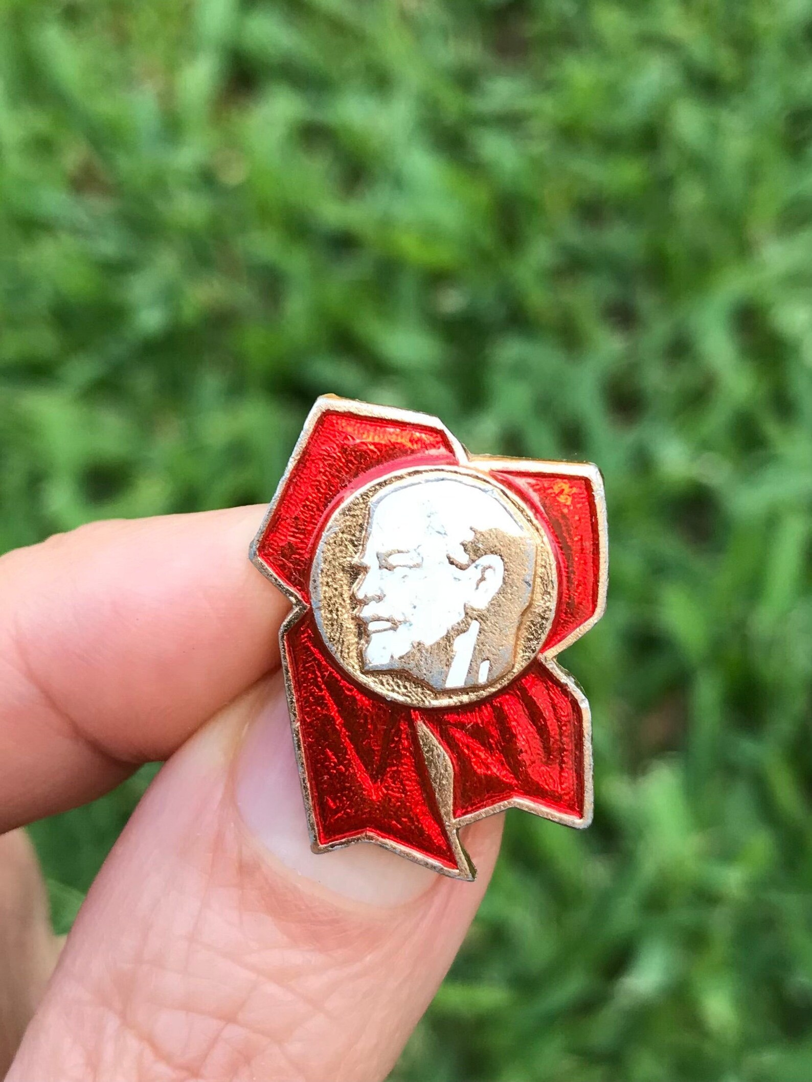 Soviet Russian Vintage Lenin Pin USSR Lapel Pin Political - Etsy