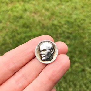 Vintage Lenin Pin Socialist Pin Soviet Communism Rare Pin USSR Vintage ...
