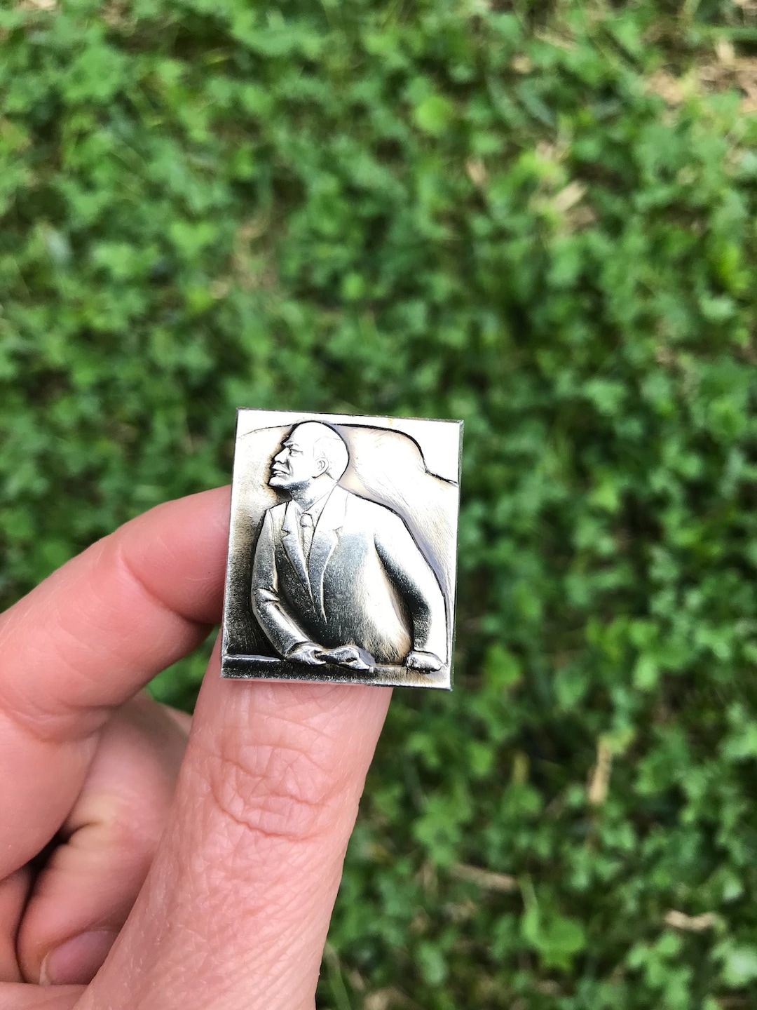 Socialist Lenin Pin Vintage Soviet Pin Lenin USSR Pin Soviet Russian ...