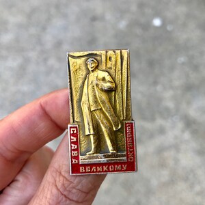 Lenin Pin Socialist Socialism Lenin Soviet Russian Revolution Pin ...