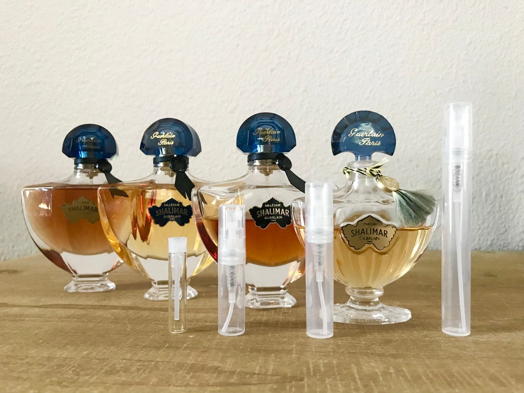 Guerlain Shalimar Samples From Pure Extrait Parfum or Shalimar EDP ...