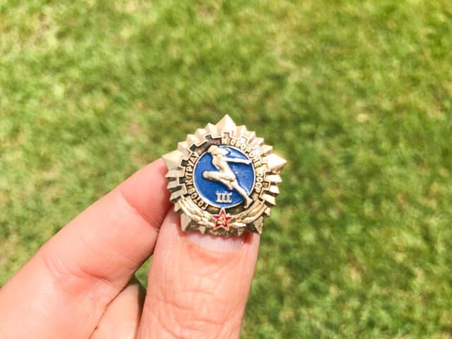 Soviet Pin USSR Pin Ready for Labor and Defense of the USSR - Etsy