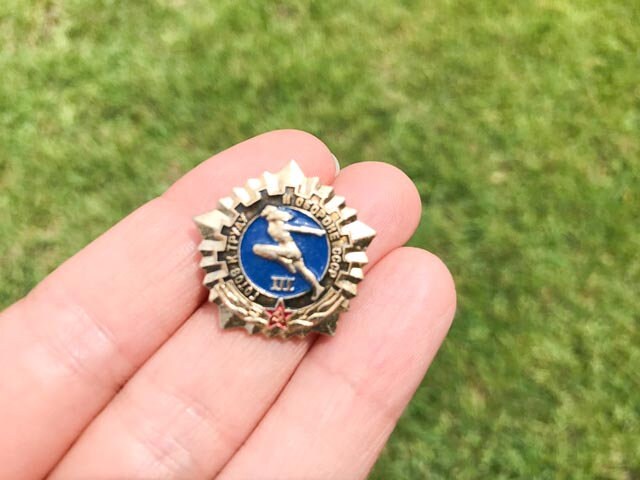 Soviet Pin USSR Pin Ready for Labor and Defense of the USSR - Etsy