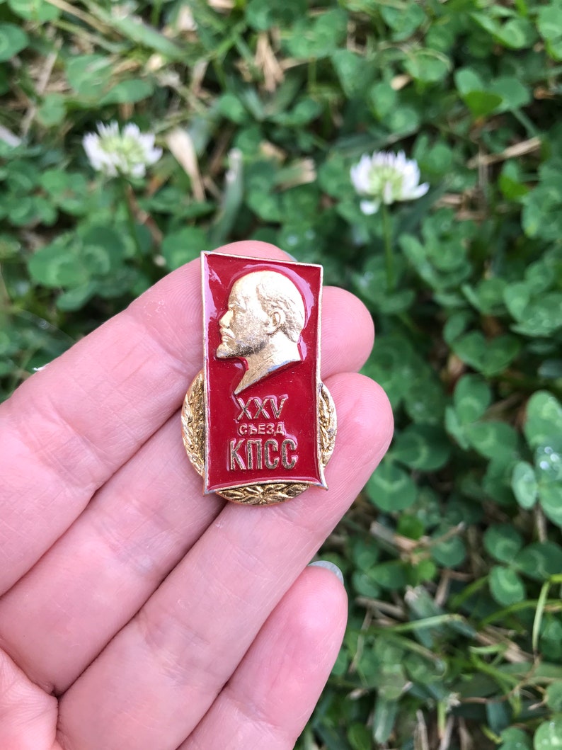 Vintage Soviet Pin Lenin Pin Soviet Russian Revolutionary - Etsy