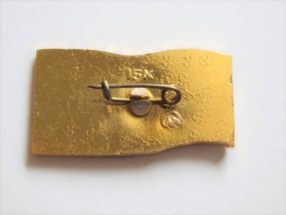 Vintage Pin Soviet Lenin Pin Socialist Leader Pin Bad… - Gem