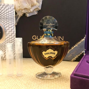 Guerlain Shalimar Samples From Pure Extrait Parfum Decant 1 Ml 2 Ml 3 ...