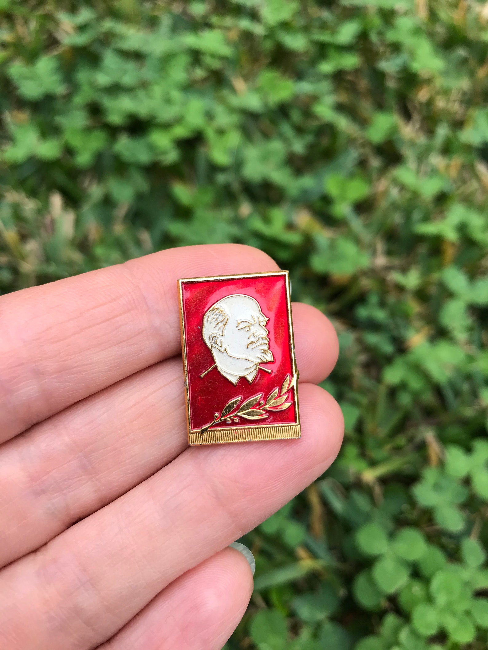 Soviet Russian Vintage Lenin Pin USSR Lapel Pin Political | Etsy
