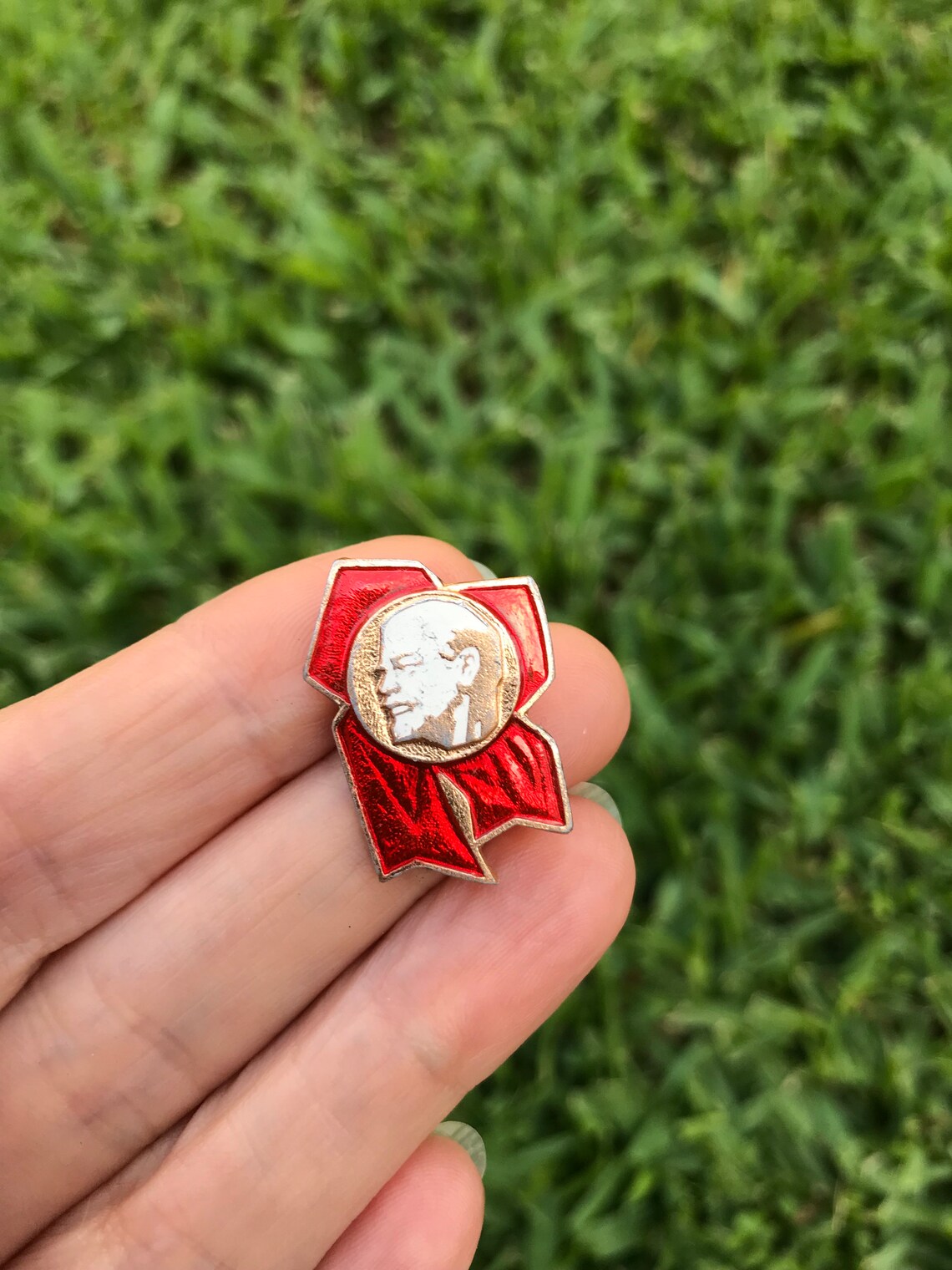 Soviet Russian Vintage Lenin Pin USSR Lapel Pin Political - Etsy