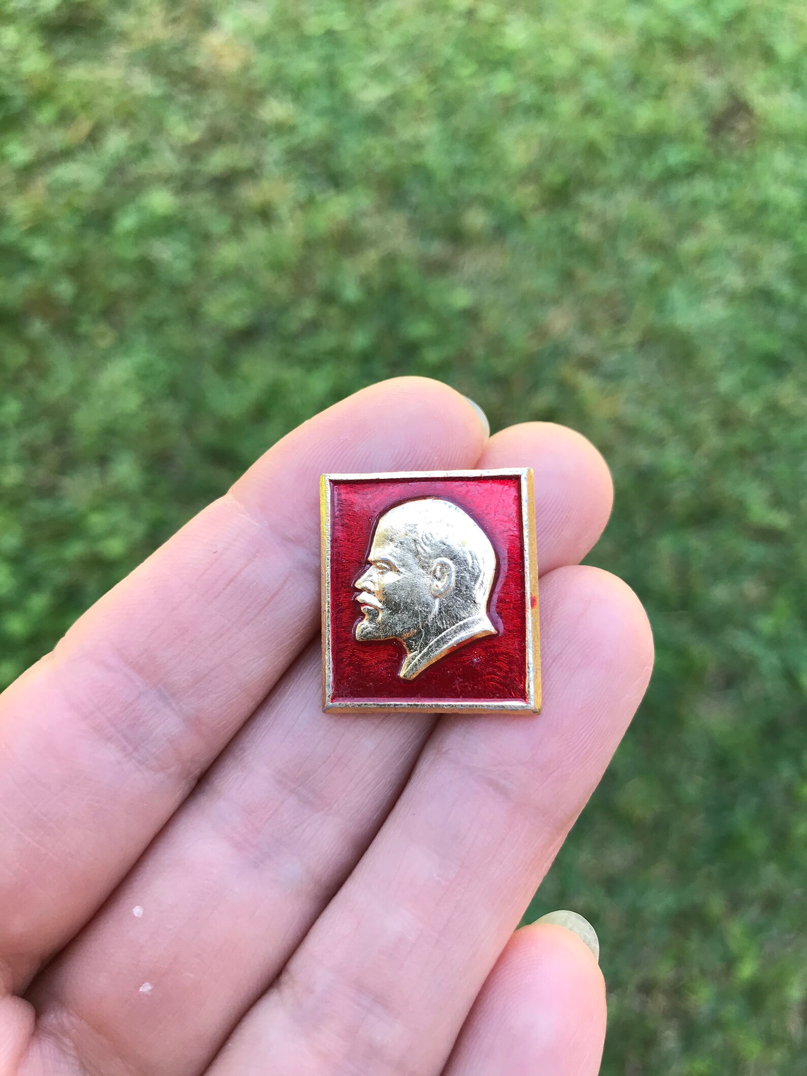 Vintage Soviet Socialist Lenin Pin Soviet Communist Propaganda | Etsy