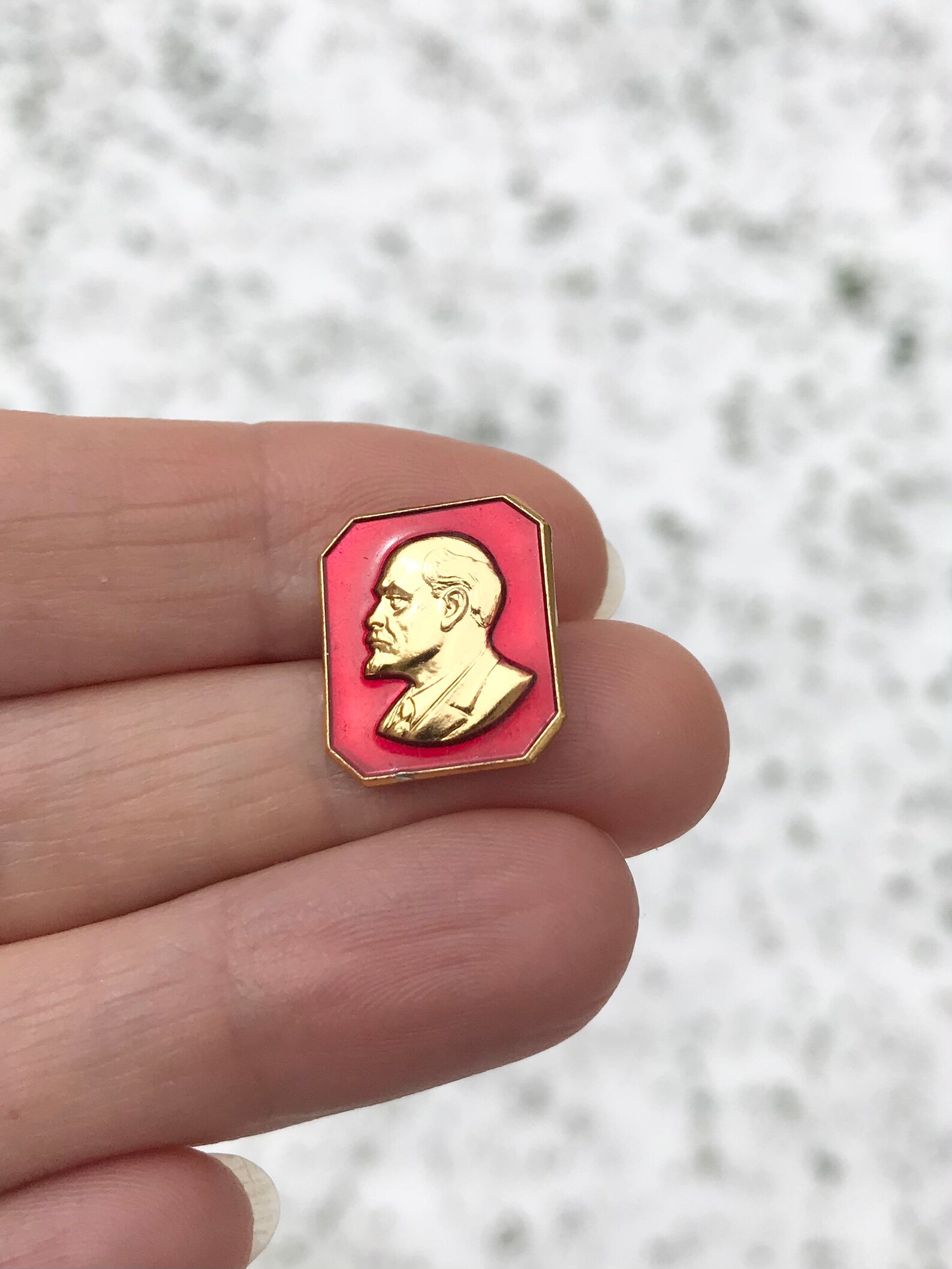 Vintage Soviet Pin Lenin Pin Soviet Communist Socialist Leader | Etsy