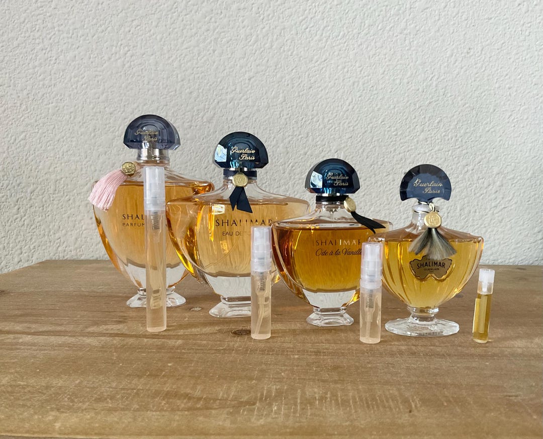 Guerlain Shalimar Samples from Pure Extrait Parfum or EDT Decant 1ml 2 ...