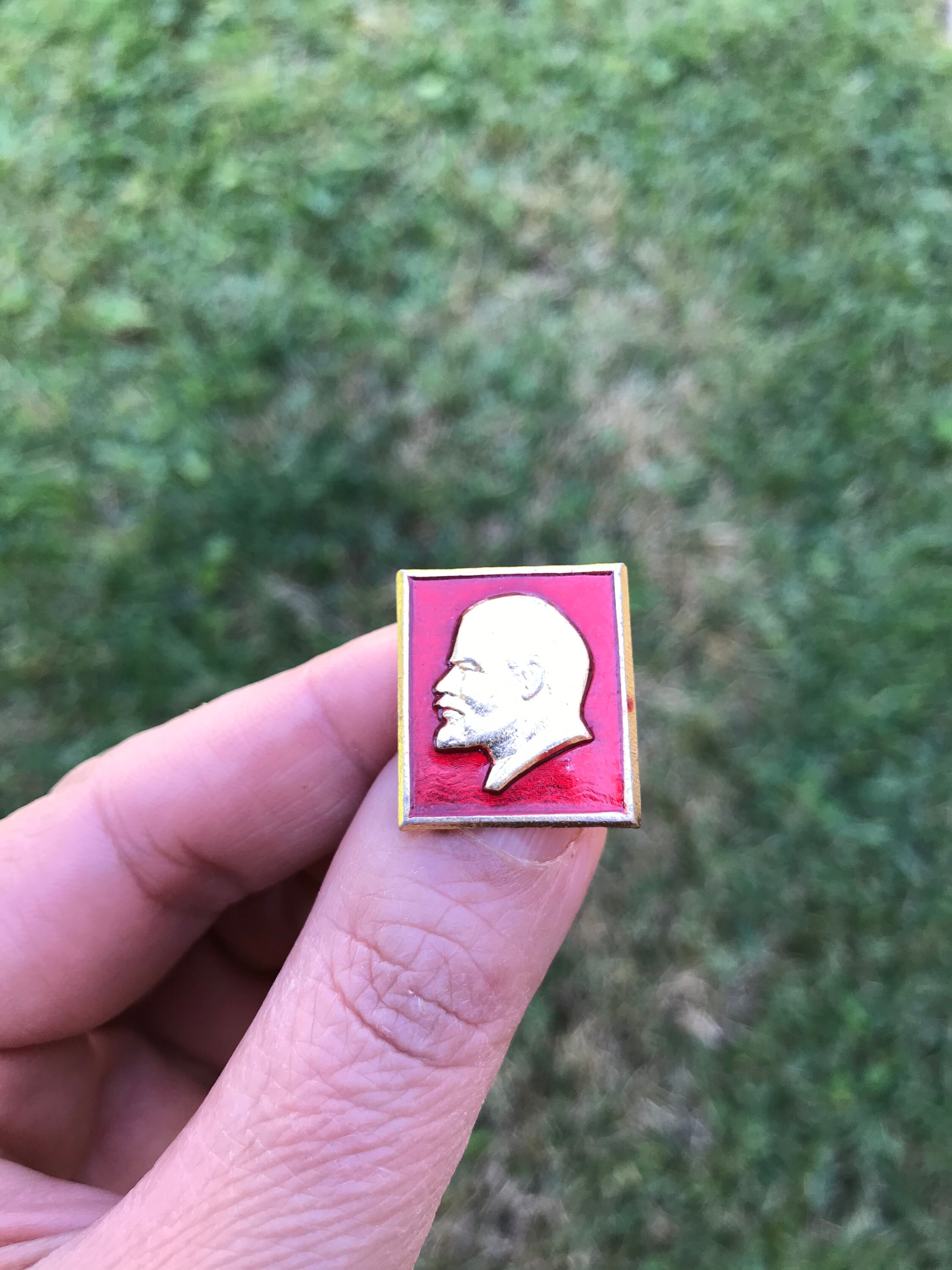 Vintage Soviet Socialist Lenin Pin Soviet Communist Propaganda - Etsy