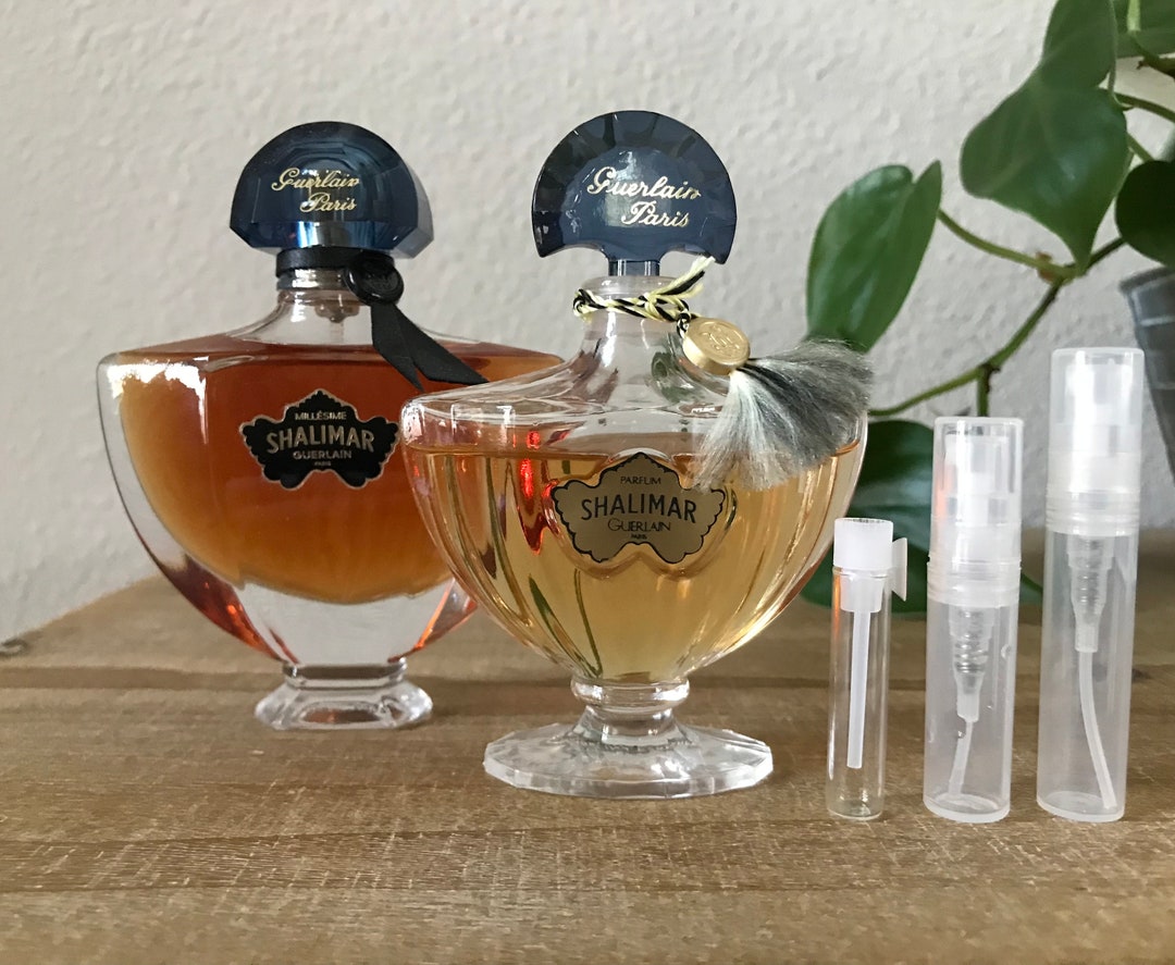 Guerlain Shalimar Samples From Pure Extrait Parfum or Shalimar EDP ...