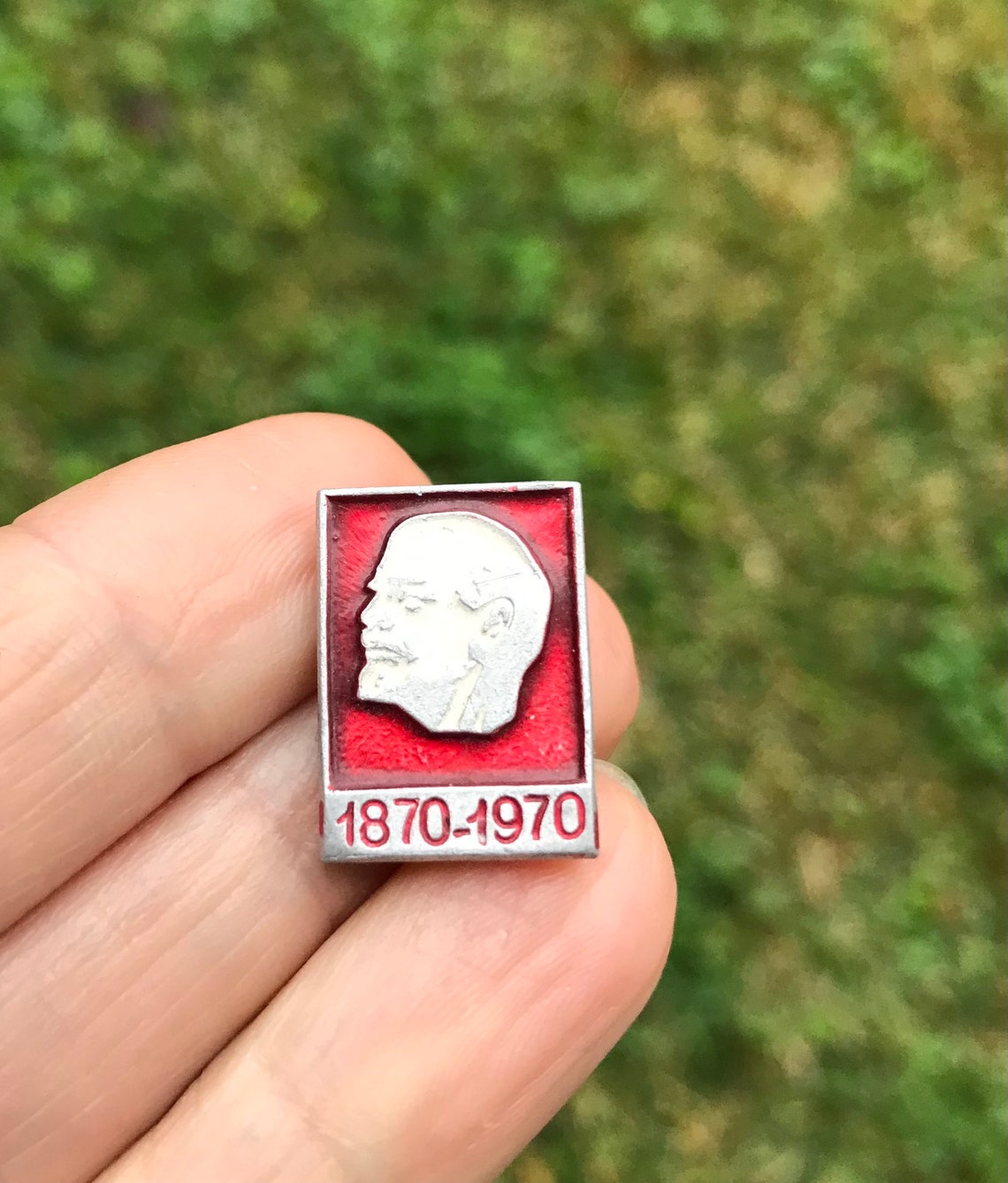 Socialist Pin Vintage Soviet Lenin Pin Soviet Communist Red USSR Flag ...