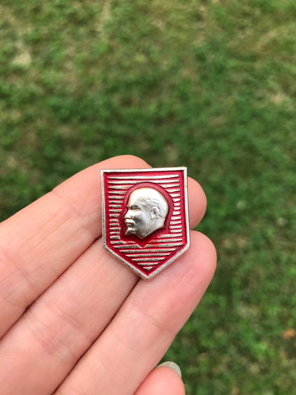 Socialist Lenin Pin Vintage Soviet Pin Lenin USSR Pin Soviet - Etsy