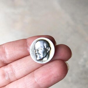 Vintage Lenin Pin Socialist Pin Soviet Communism Rare Pin USSR Vintage ...
