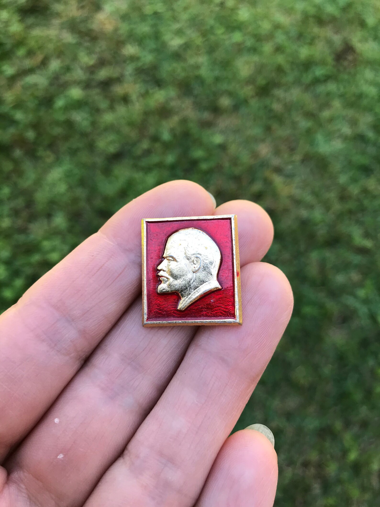 Vintage Soviet Socialist Lenin Pin Soviet Communist Propaganda - Etsy