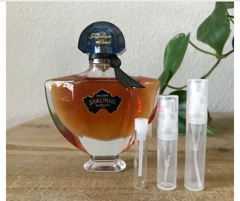 Guerlain Shalimar Samples From Pure Extrait Parfum or Shalimar EDP ...