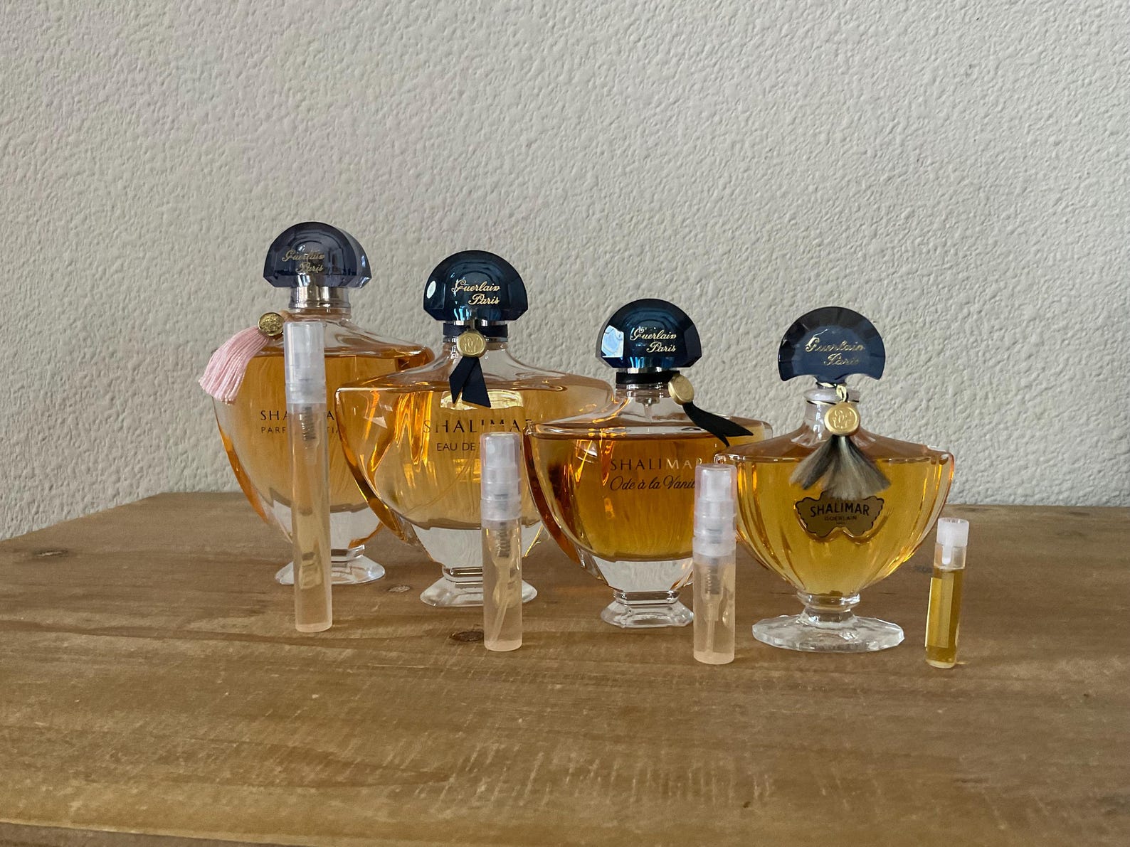 Guerlain Shalimar Samples From Pure Extrait Parfum EDT EDP Decant 1ml 2 ...
