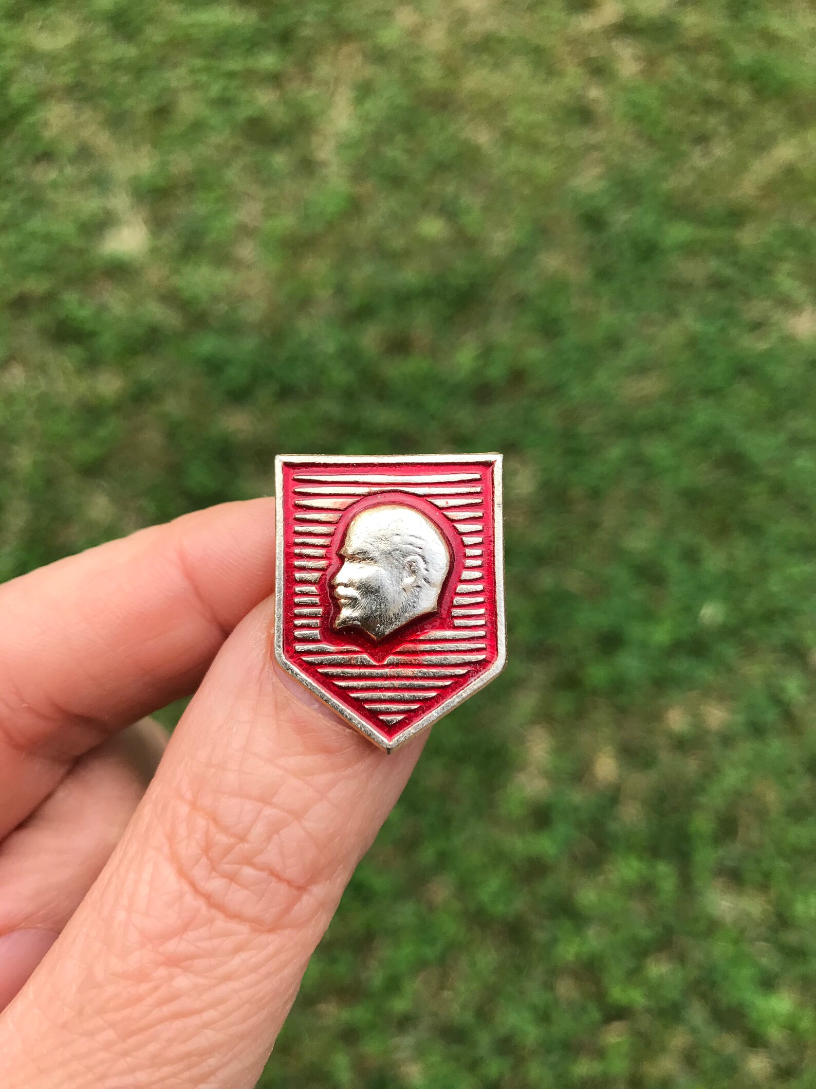 Socialist Lenin Pin Vintage Soviet Pin Lenin USSR Pin Soviet - Etsy