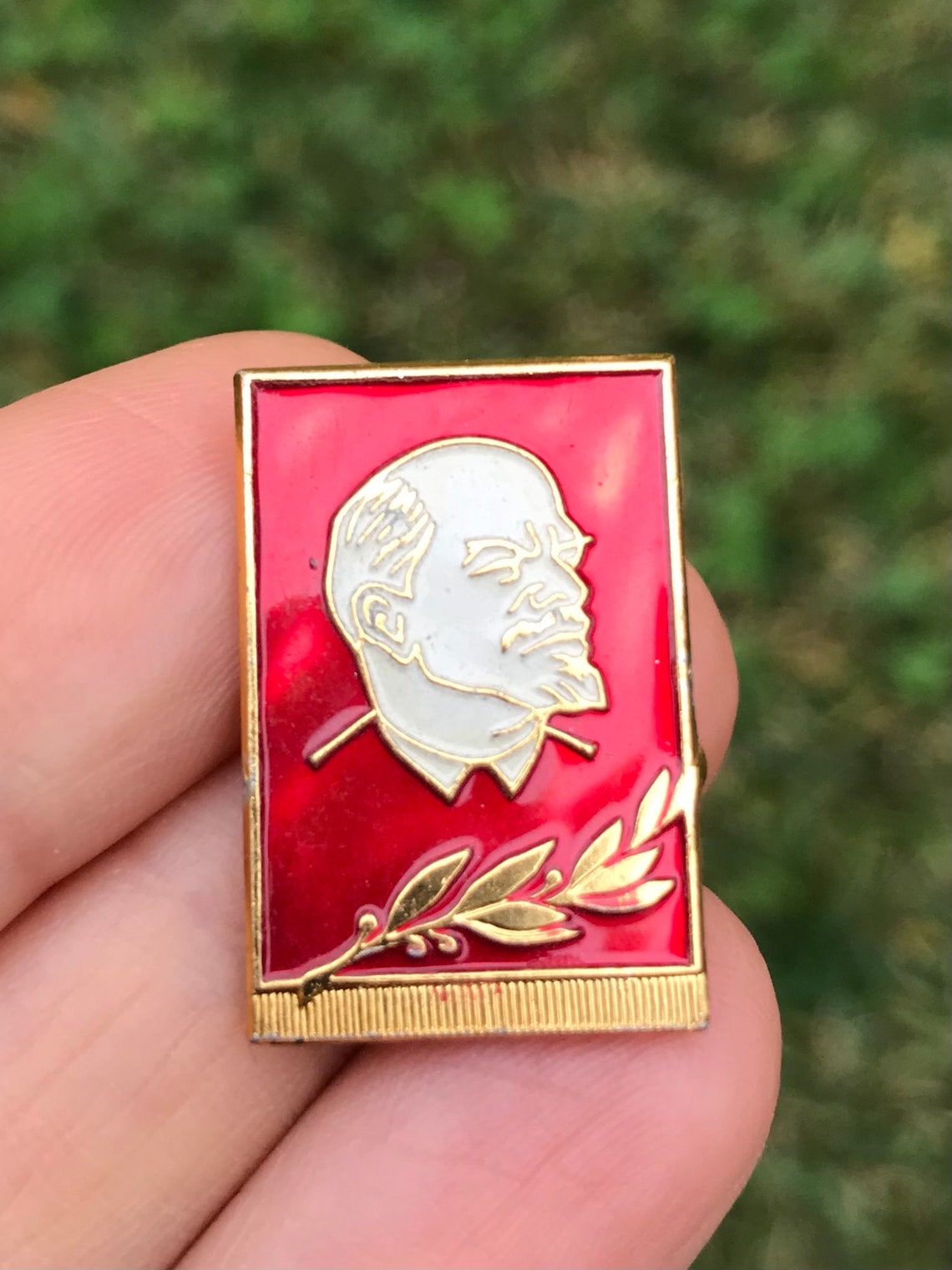 Soviet Russian Vintage Lenin Pin USSR Lapel Pin Political | Etsy