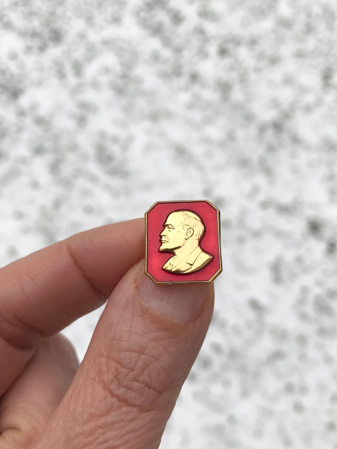 Vintage Soviet Pin Lenin Pin Soviet Communist Socialist Leader | Etsy