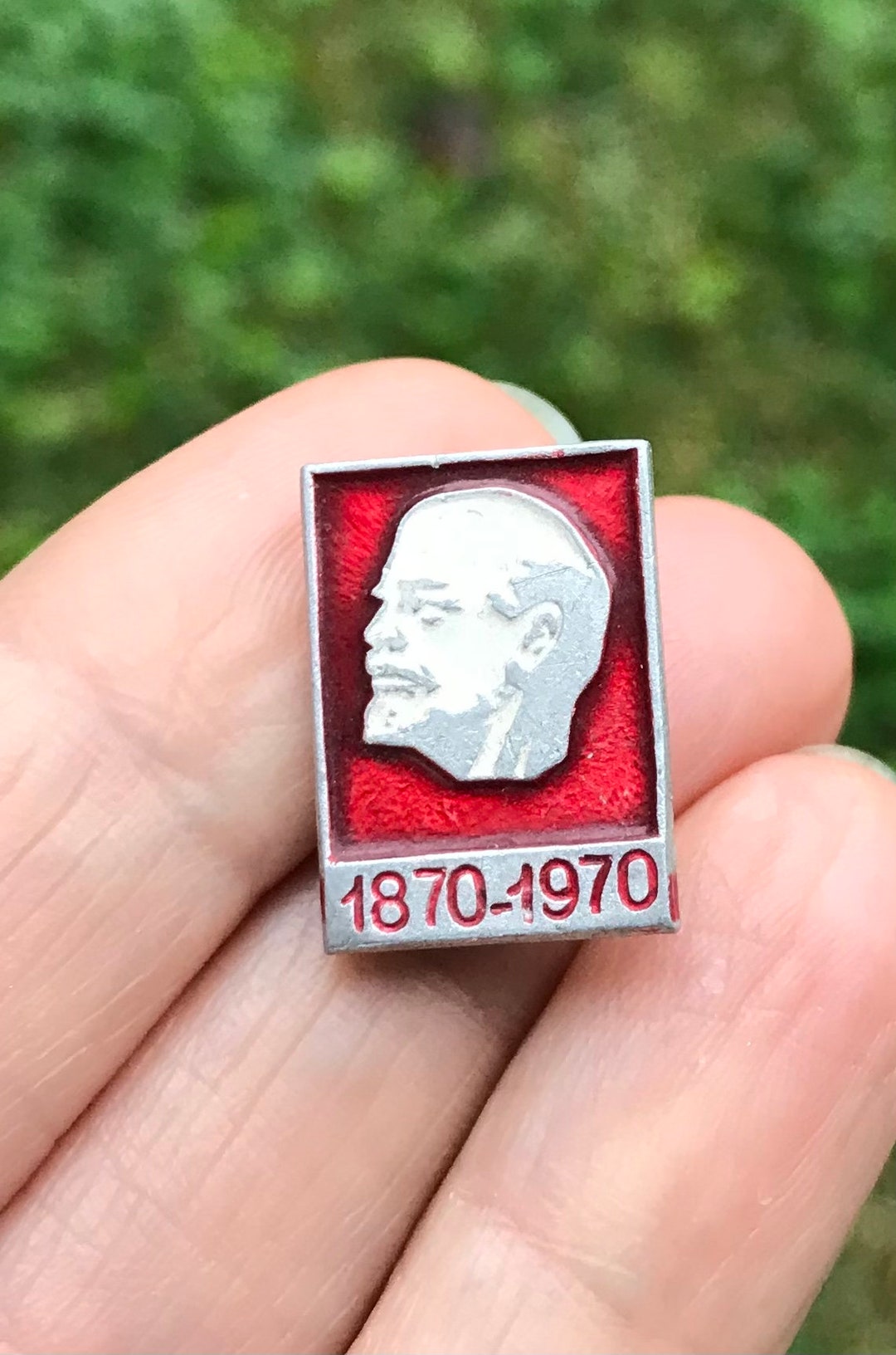 Socialist Pin Vintage Soviet Lenin Pin Soviet Communist Red USSR Flag ...