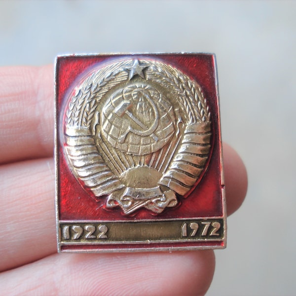 Russian Pin Badge - Etsy