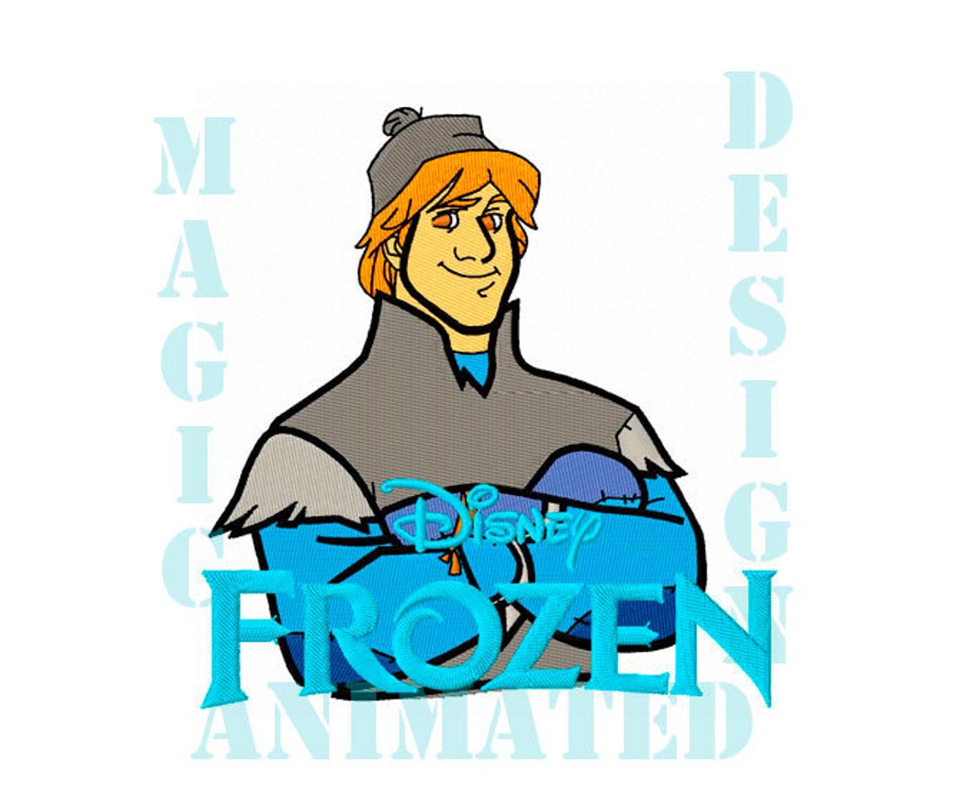 Kristoff Frozen Machine Embroidery Design in 4 Sizes ---instant ...