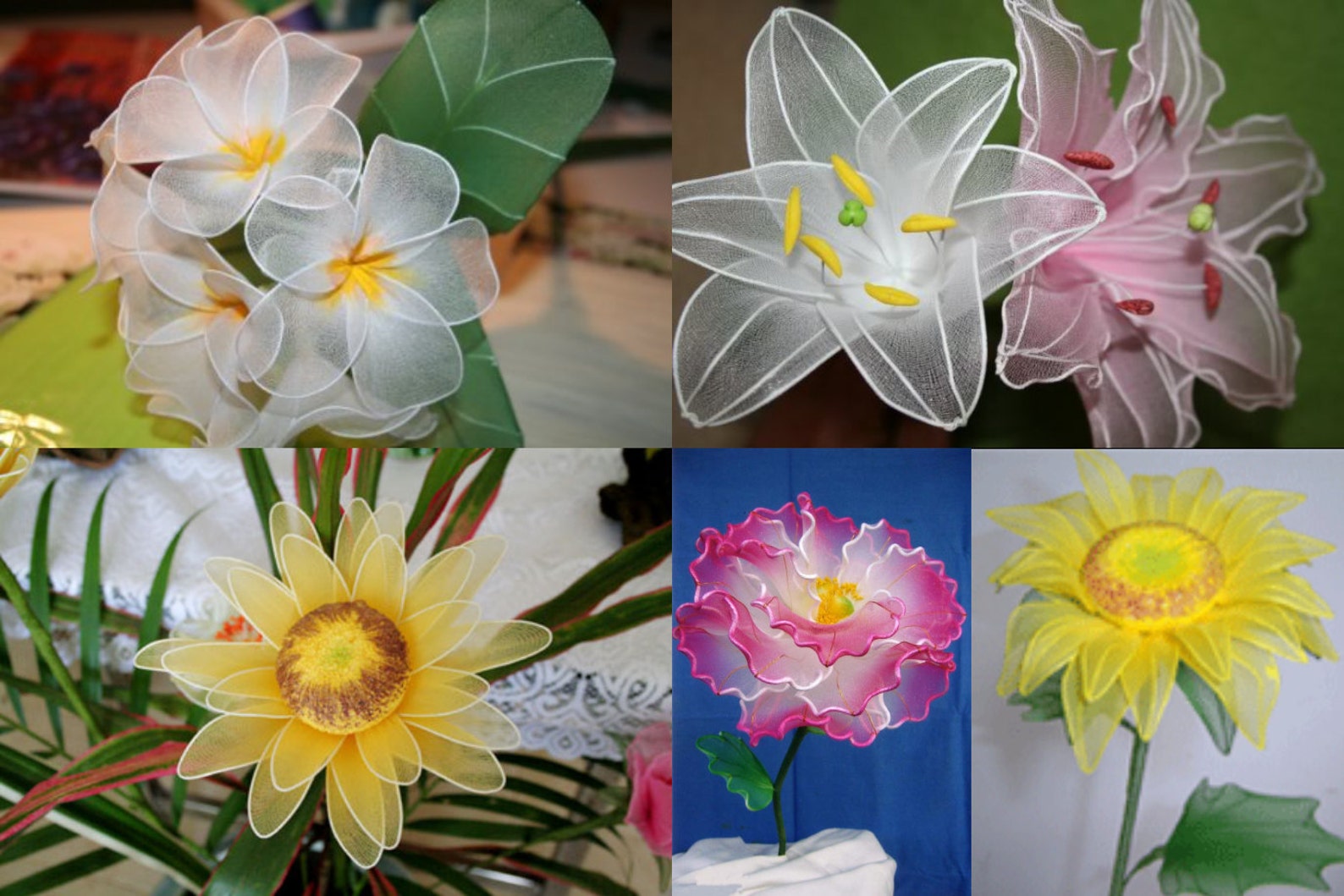 Supply Nylon Stocking Fabric Tie-dyeing Flower Floral High Stretch ...