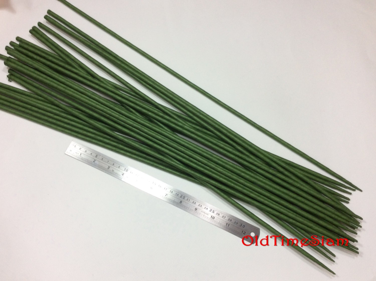 20 Stems Large Long Big Length 24" X 7 Mm Floral Wire Flower Stem ...