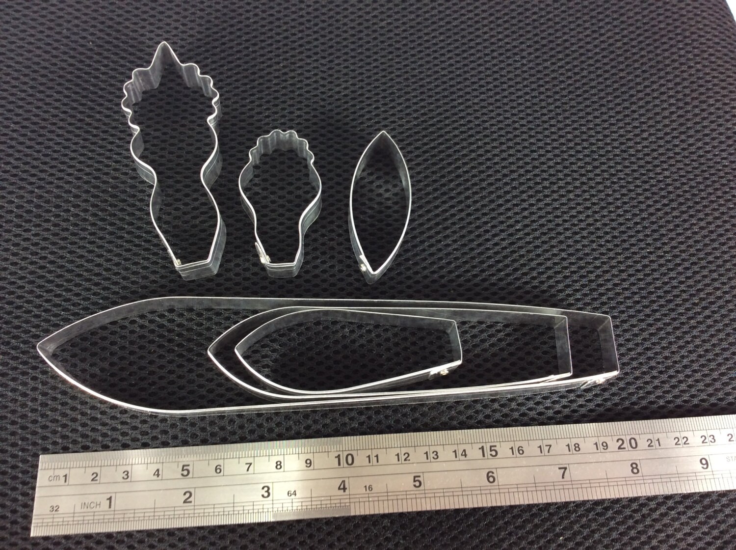 Cutter Iris Flower Petal Leaf Set Leaves Mold Floral Fleur - Etsy